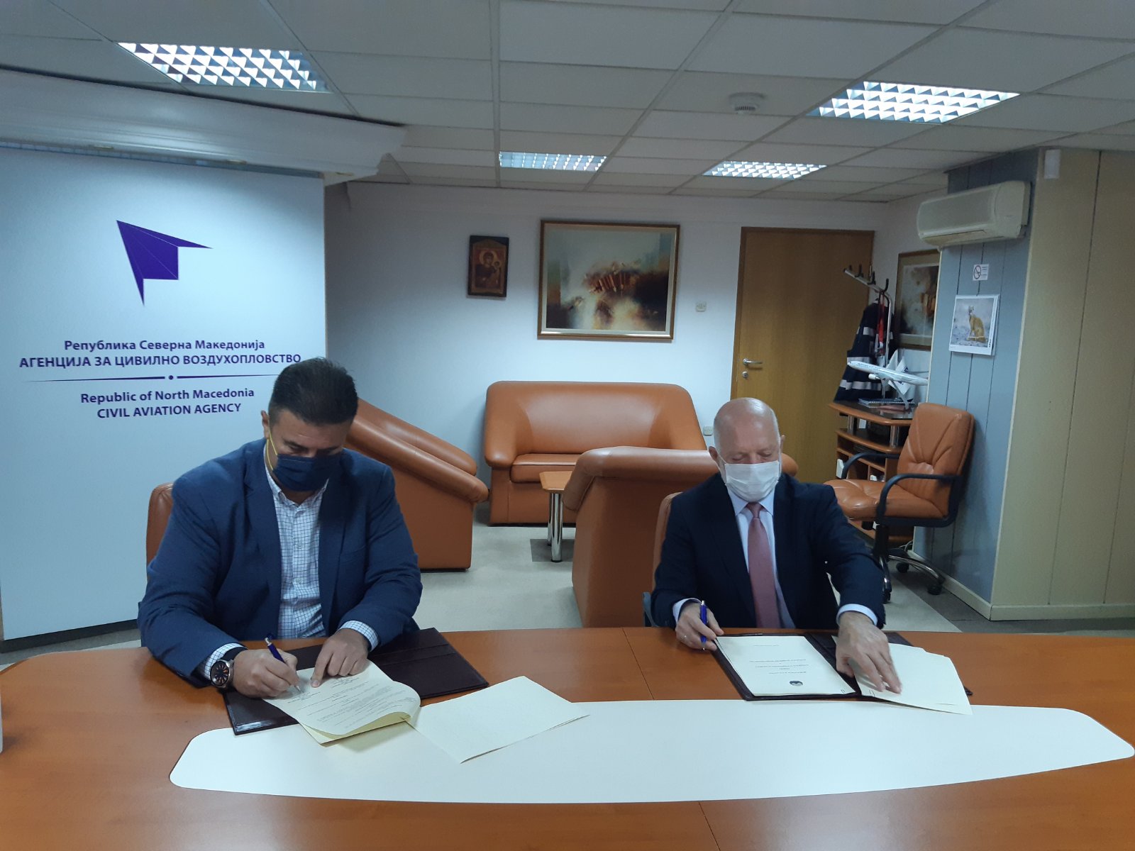 АЦВ и АНБ потпишаа Меморандум за соработка – www.caa.gov.mk