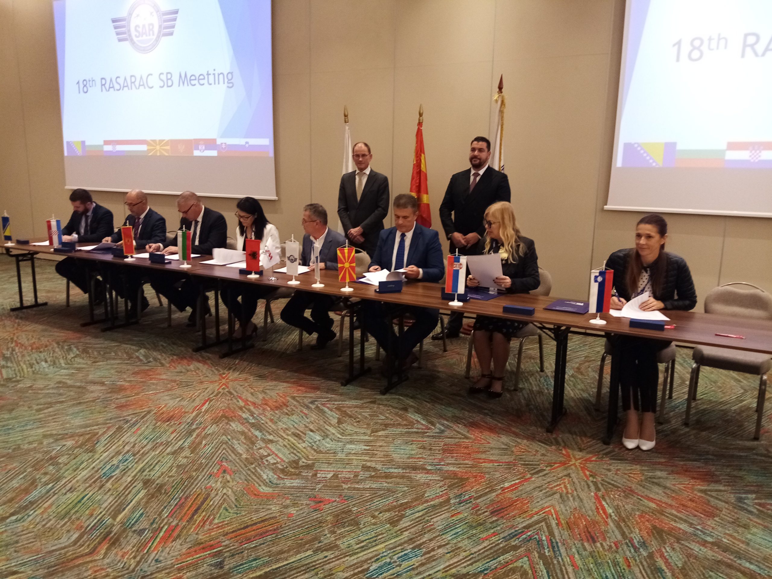 Потпишан Меморандумот за разбирање меѓу ЈАА ТО и RASARAC – www.caa.gov.mk